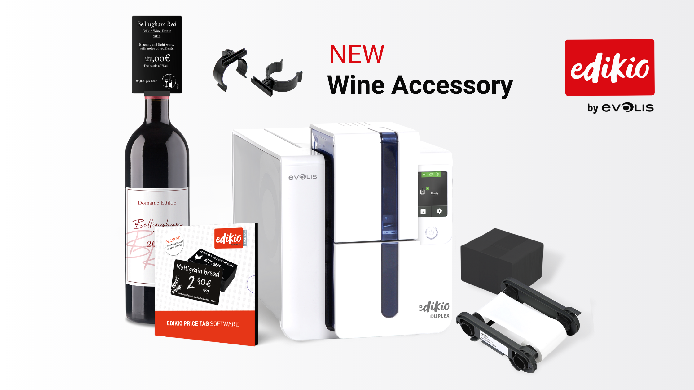 Discover Edikio's NEW Wine Price Tag Accessory